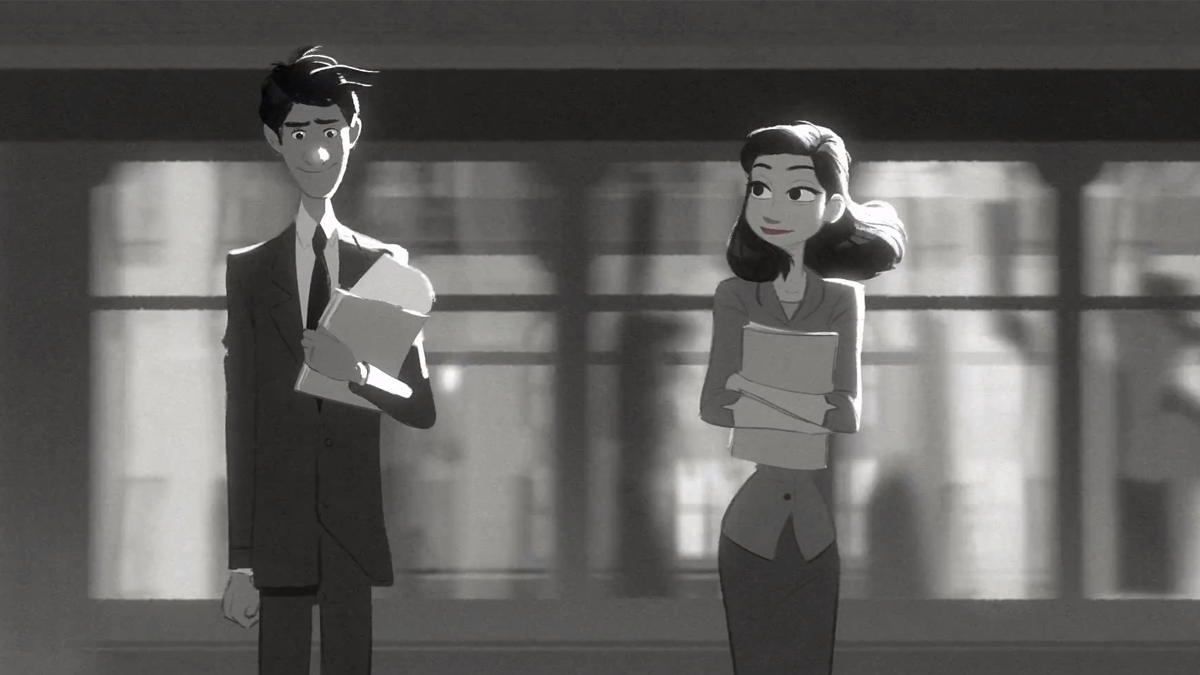 Paperman - Disney's New Short Preview | Slurpy Studios Animation ...